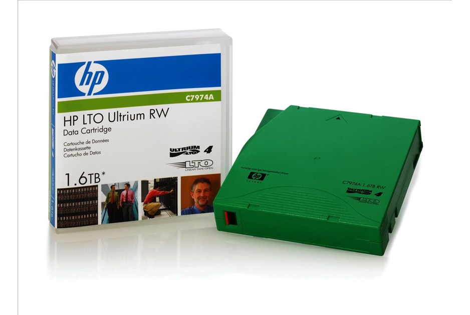 HP LTO4 Ultrium 1.6 TB RW Data Cartridge - C7974A - CCL Computers