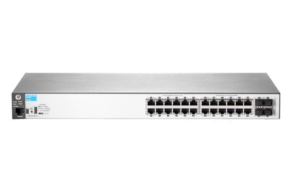 HP 2530-24G-PoE+ 24-port Gigabit PoE Rackmount Switch - J9773A - CCL ...