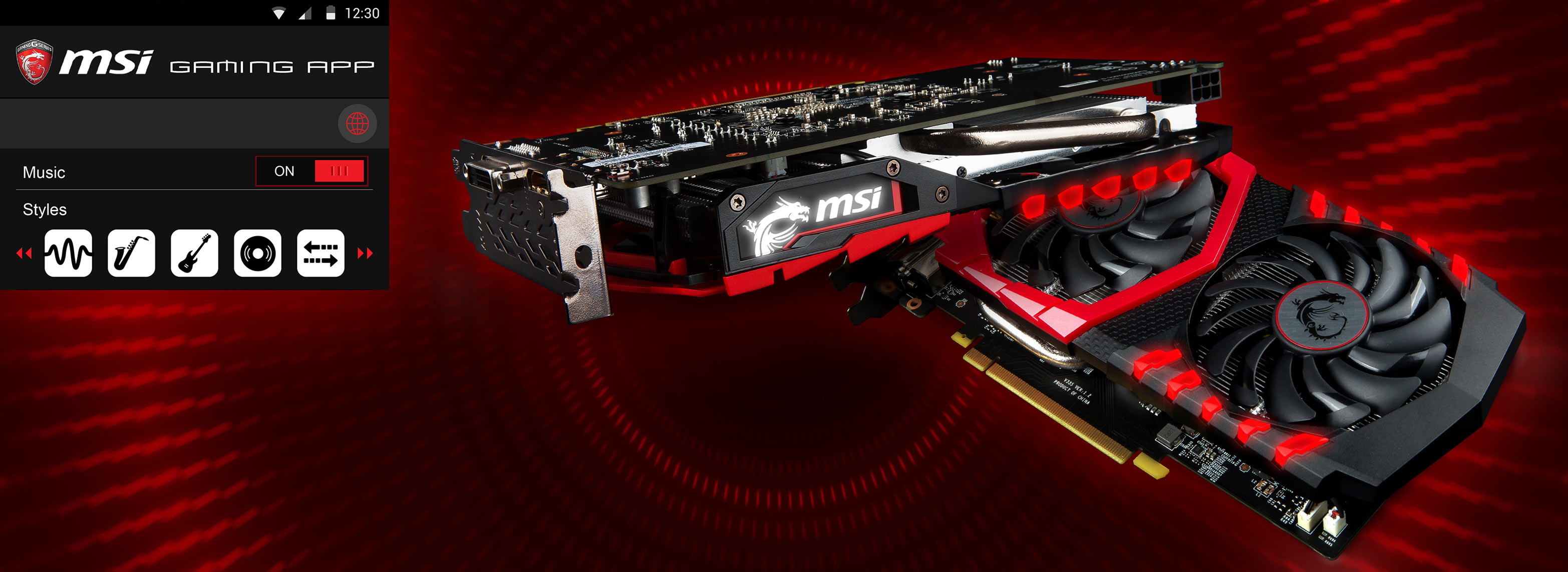 Led effects MSI Gaming App