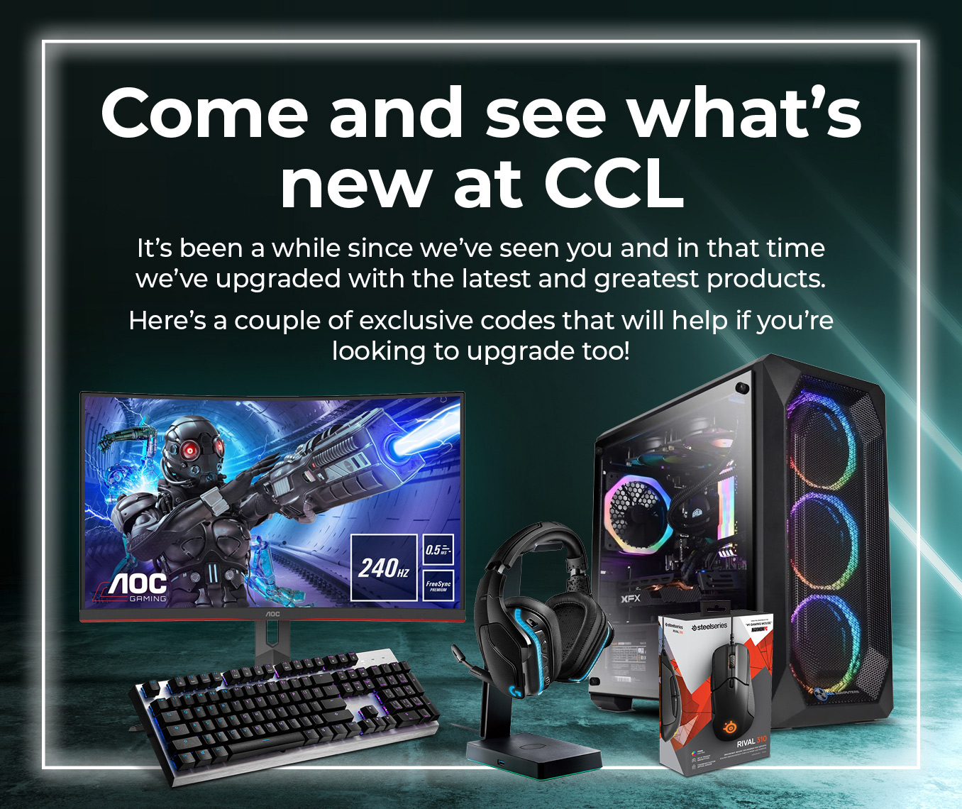Come see what's new at CCL!