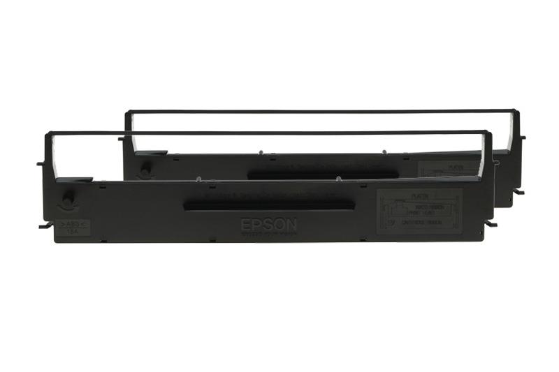 Epson (4 Million Characters) SIDM Black Printer Ribbon Cartridge (Dual ...