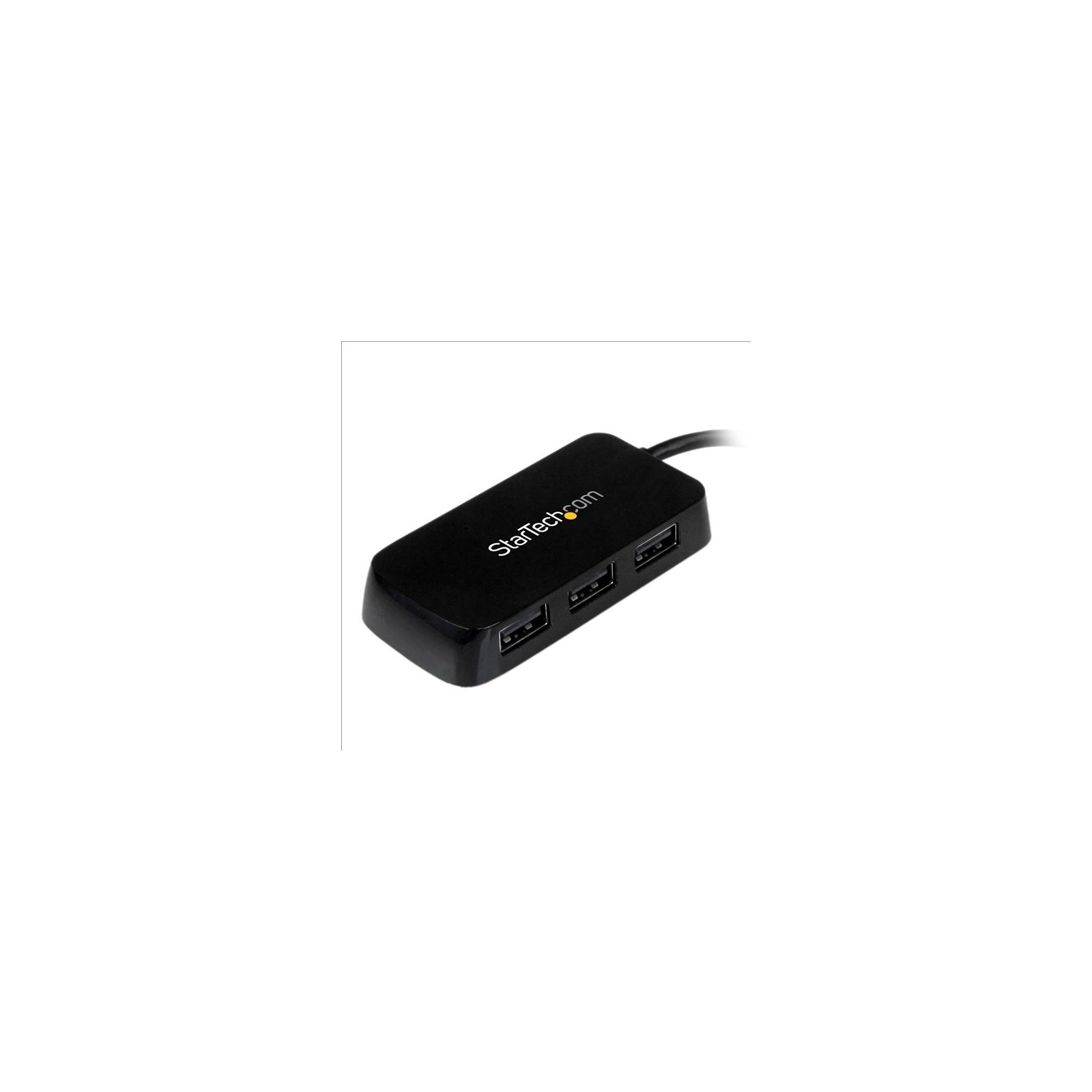 StarTech.com Portable 4 Port SuperSpeed Mini USB 3.0 Hub - Black - ST4300MINU3B | CCL