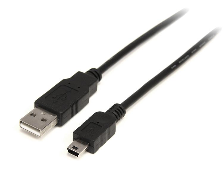 StarTech.com (2 Meter) Mini USB 2.0 Cable - A to Mini B - M/M ...