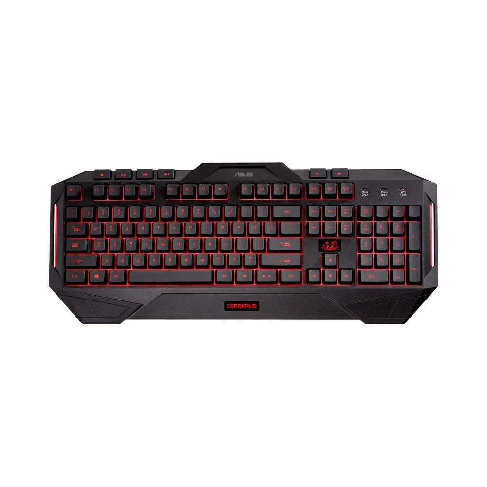 Asus Cerberus (QWERTY) Gaming Keyboard (Black) - 90YH00R1-B2EA00 | CCL