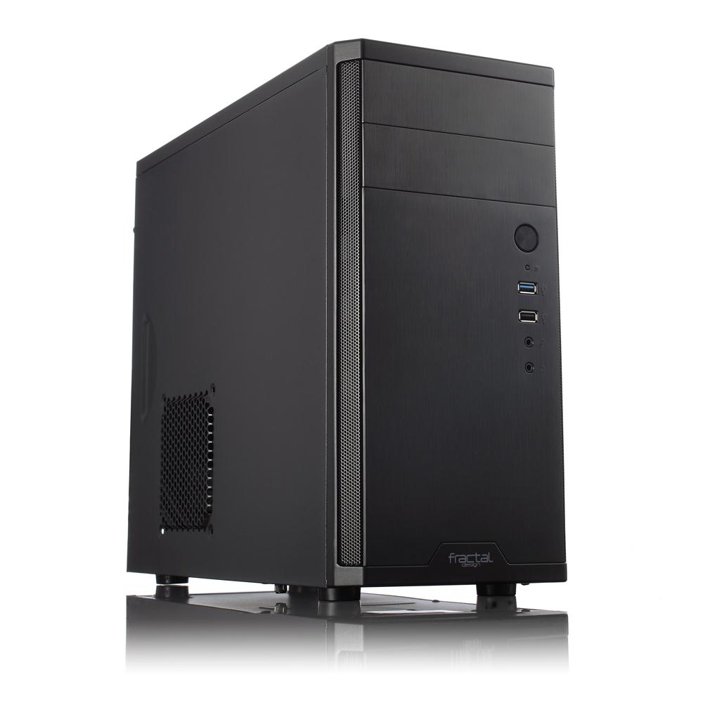 Fractal Core 1100 Mid Tower Case - Black - FD-CA-CORE-1100-BL | CCL