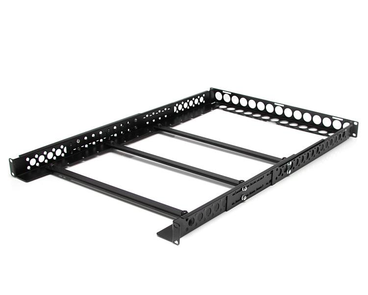 StarTech.com 1U Fixed 19 inch Adjustable Depth Universal Server Rack ...
