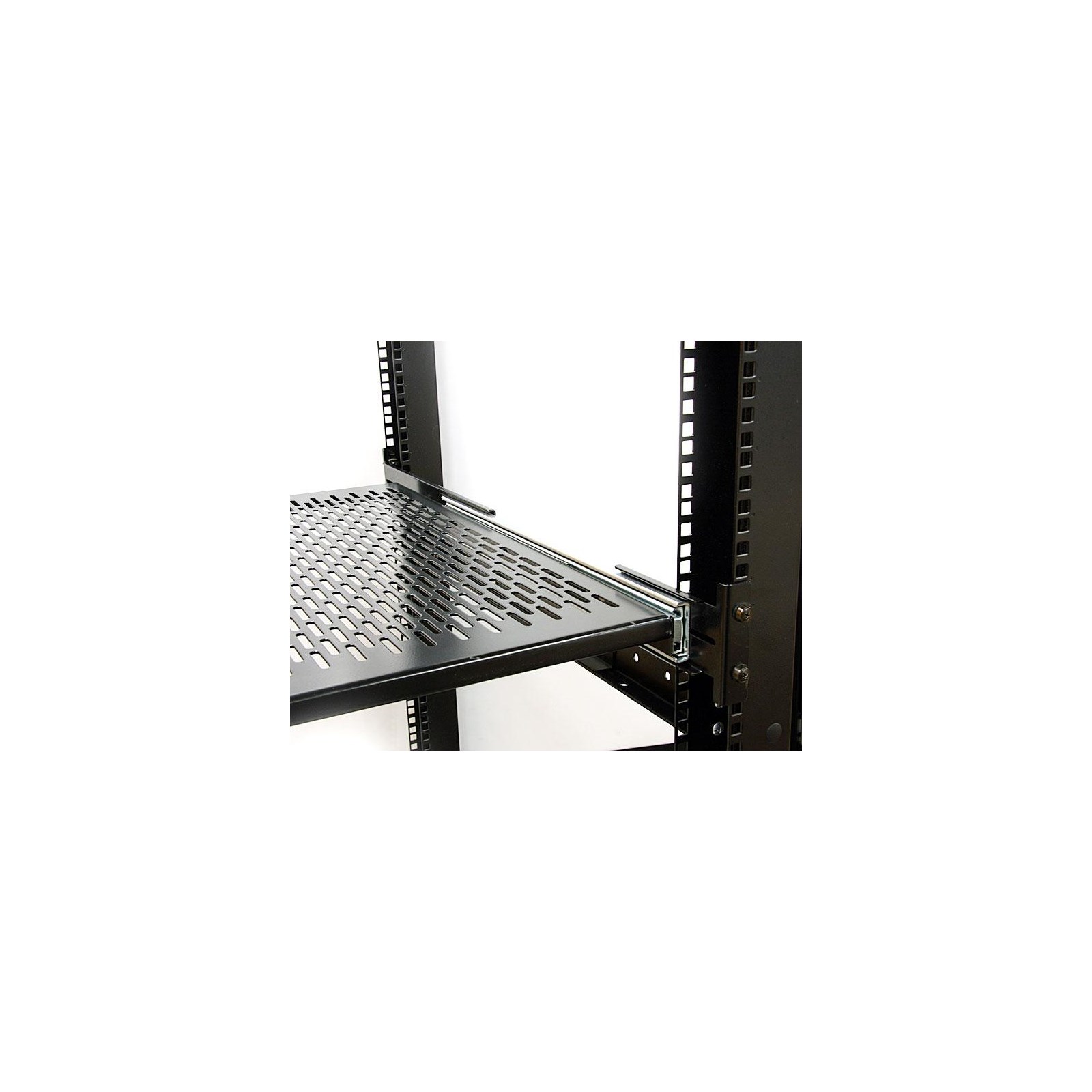 StarTech.com 19 inch Vented Adjustable Depth Sliding Server Rack ...