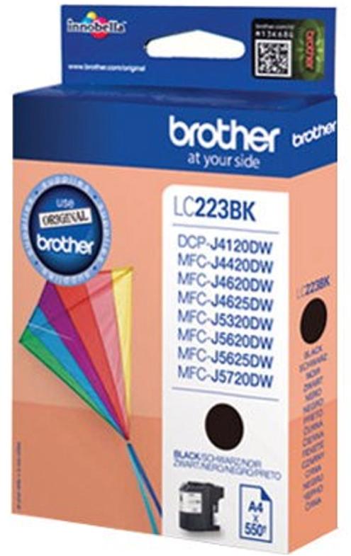 Brother LC223BK (Yield: 550 Pages) Black Ink Cartridge - LC223BK | CCL