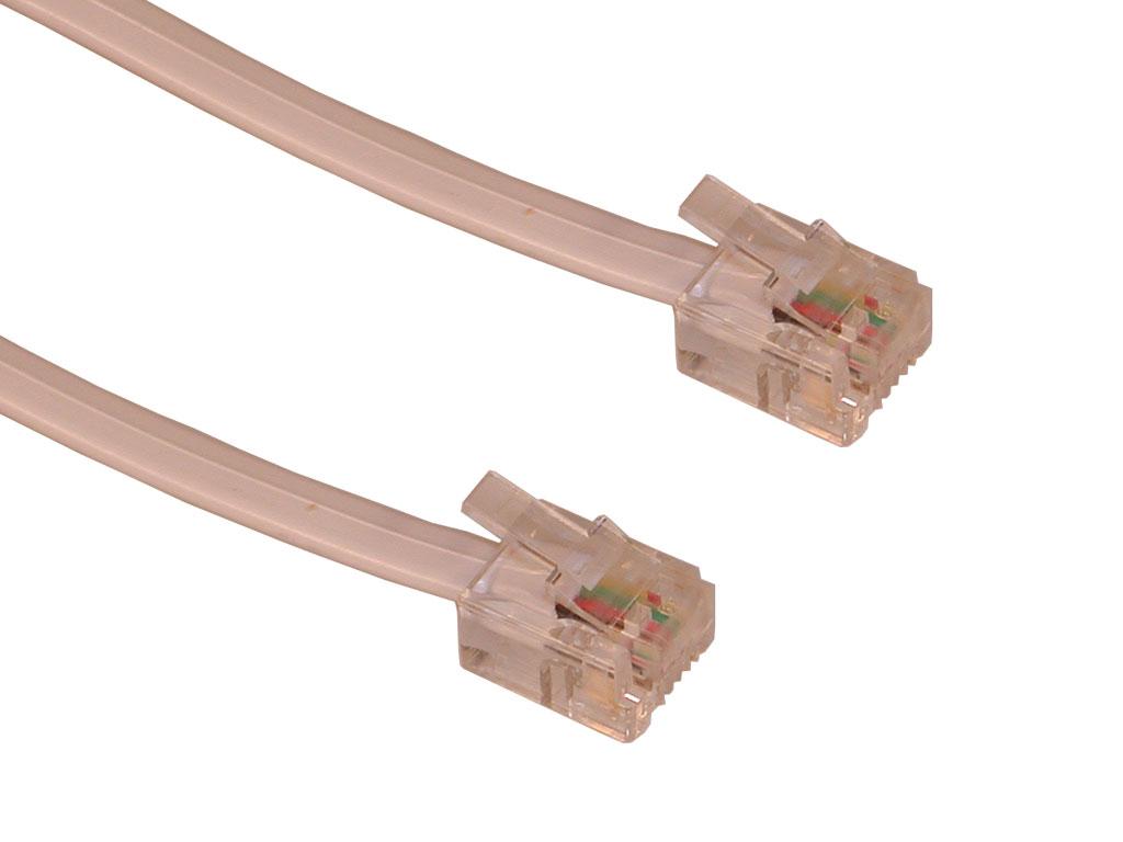 Sandberg Telephone RJ11-RJ11 5m - 502-52 | CCL Computers