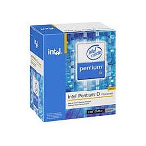 Intel Pentium D (820) 2.8GHz Dual Core Processor with EM64T (2 x 1024KB ...