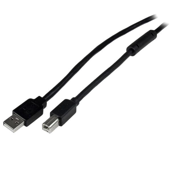 StarTech.com (20m) Active USB 2.0 A to B Cable - M/M - USB2HAB65AC | CCL