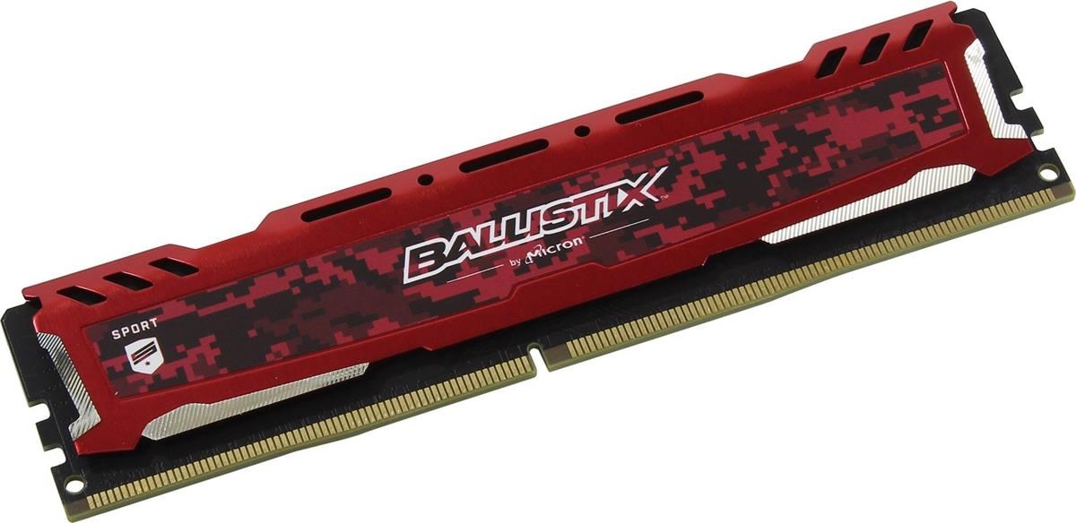 Ballistix Sport LT 8GB (1x 8GB) 2666MHz DDR4 RAM - BLS8G4D26BFSE | CCL ...