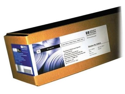 HP (914mm x 91.4m) 90g/m2 Matte Inkjet Paper (Bright White) Pack of 1 ...
