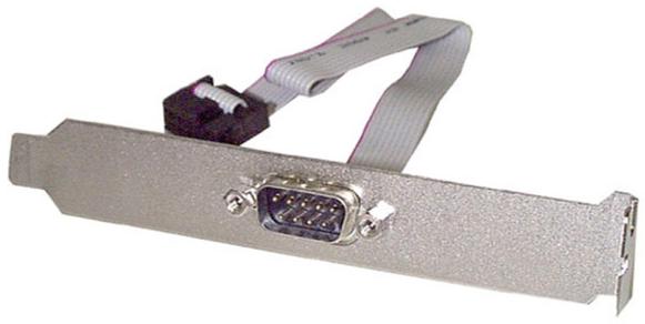 StarTech.com 16 inch 9 Pin Serial Male to 10 Pin Motherboard Header ...