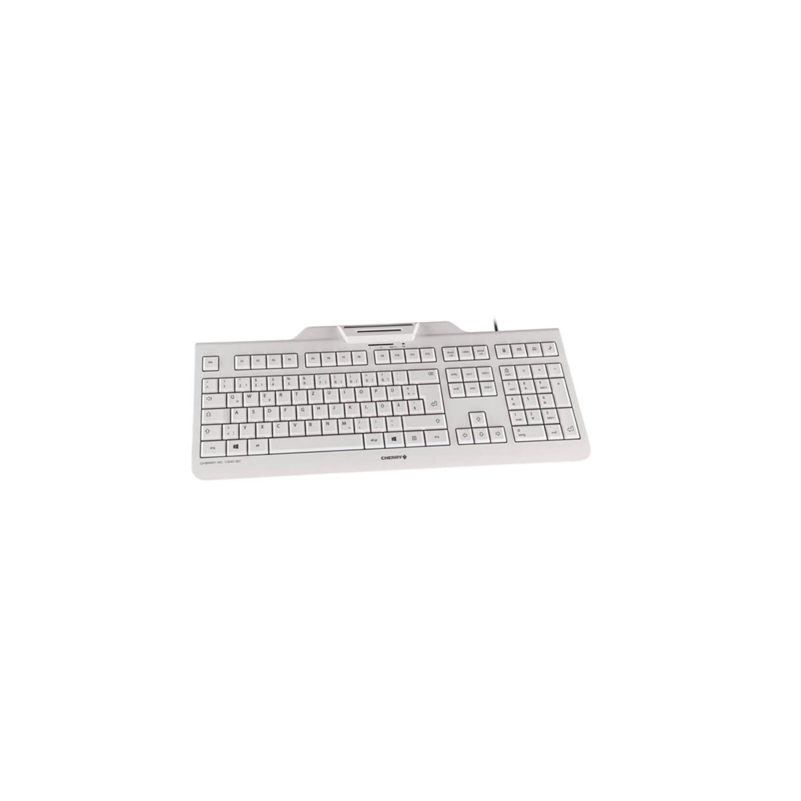 Cherry KC 1000 SC Security Keyboard with Integrated Smart Card Terminal ...