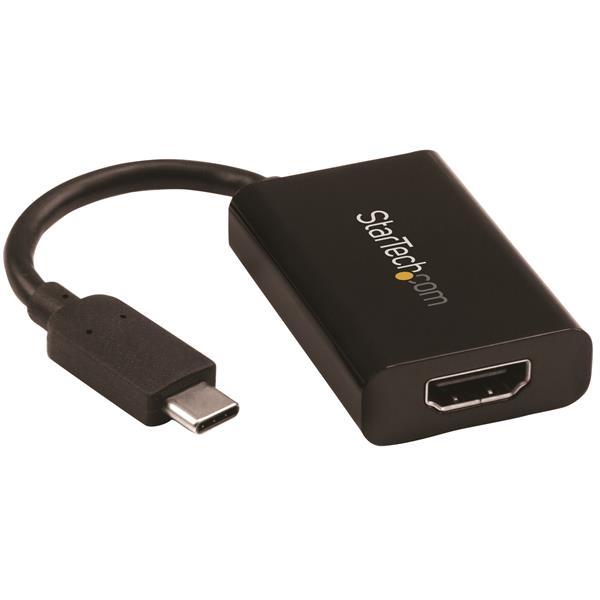 StarTech.com USB-C to HDMI Video Adaptor with USB Power Delivery - 4K ...