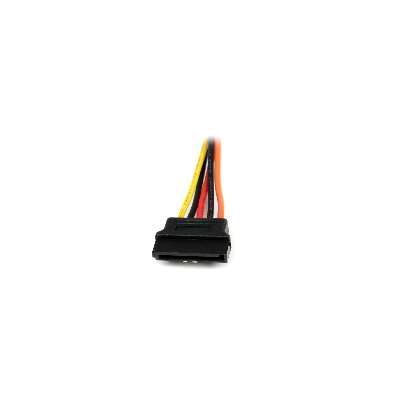 StarTech (6 inch) Latching SATA Power Y Splitter Cable Adapter ...