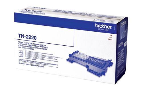Brother TN-2220 (Yield: 2,600 Pages) Black Toner Cartridge - TN2220 | CCL
