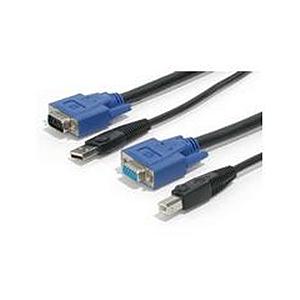 StarTech.com 2-in-1 Universal USB KVM Cable (3m) - SVUSB2N1_10 | CCL