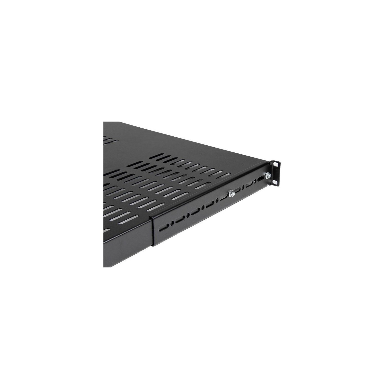 StarTech 1U 19 inch Adjustable Vented Rack Mount Shelf Heavy Duty Fixed ... StarTech 1U 19 inch Adjustable Vented Rack Mount Shelf Heavy Duty Fixed ...