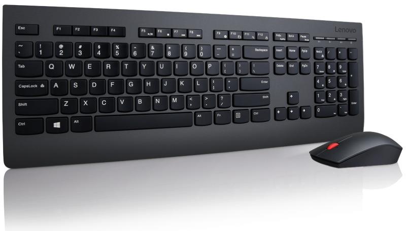 Lenovo Professional Wireless Keyboard and Mouse Combo (Black) - UK ...