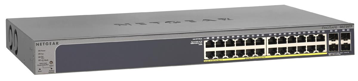 Netgear ProSAFE 28-Port Gigabit PoE Switch - GS728TP-200EUS | CCL