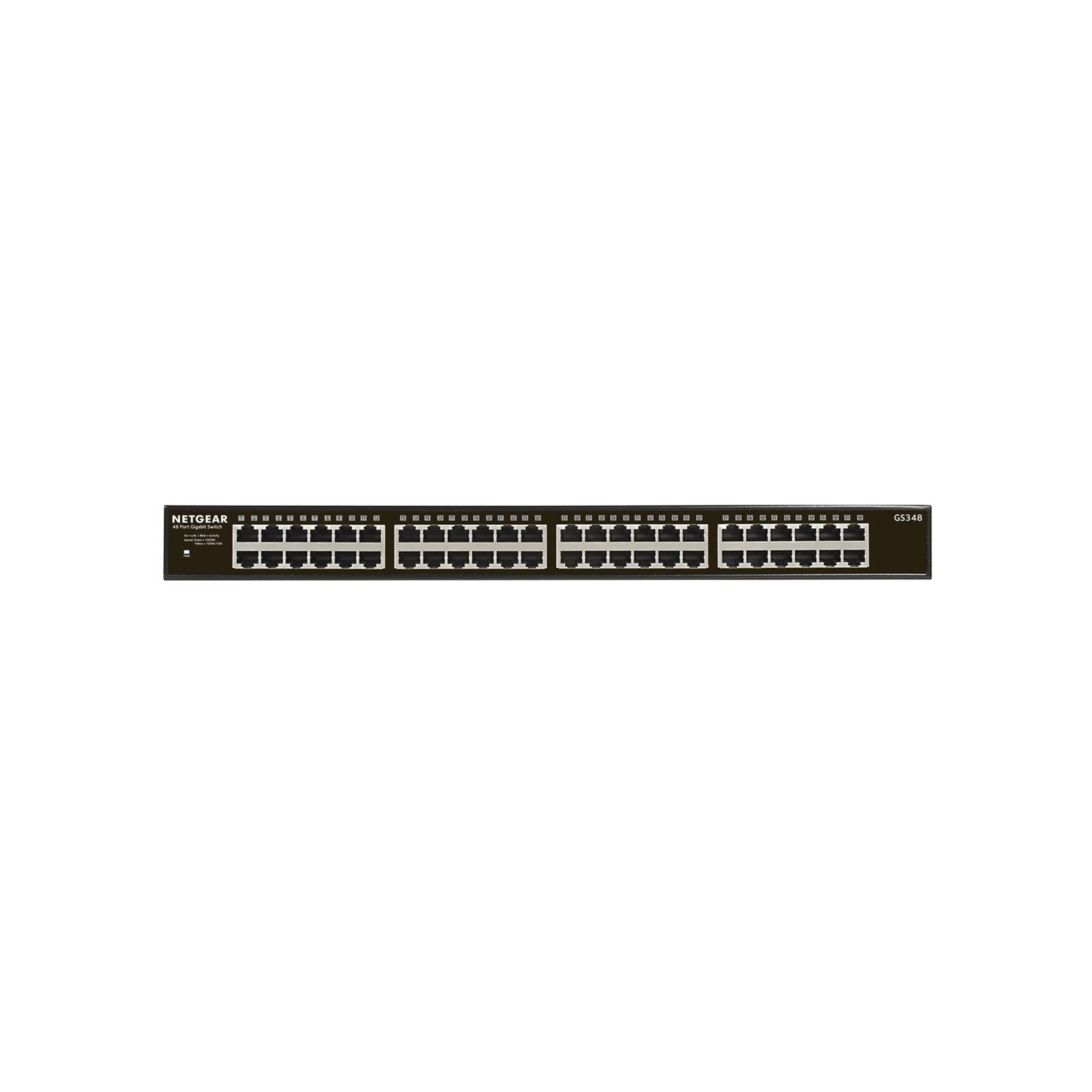Netgear GS348 SOHO 48-Port Gigabit PoE Switch - GS348-100EUS | CCL