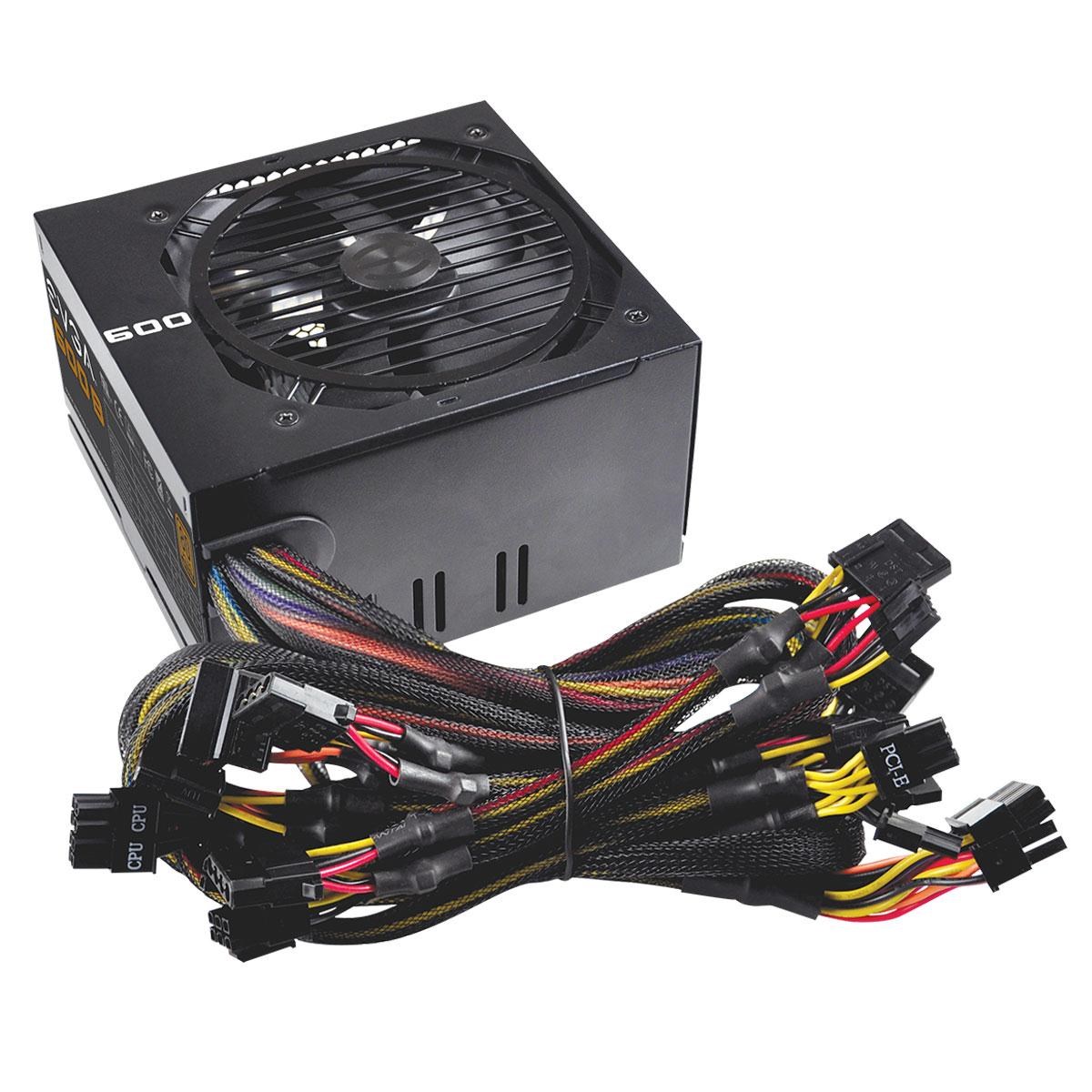EVGA 600 600W Modular 80+ Bronze PSU - 100-B1-0600-K3 | CCL Computers