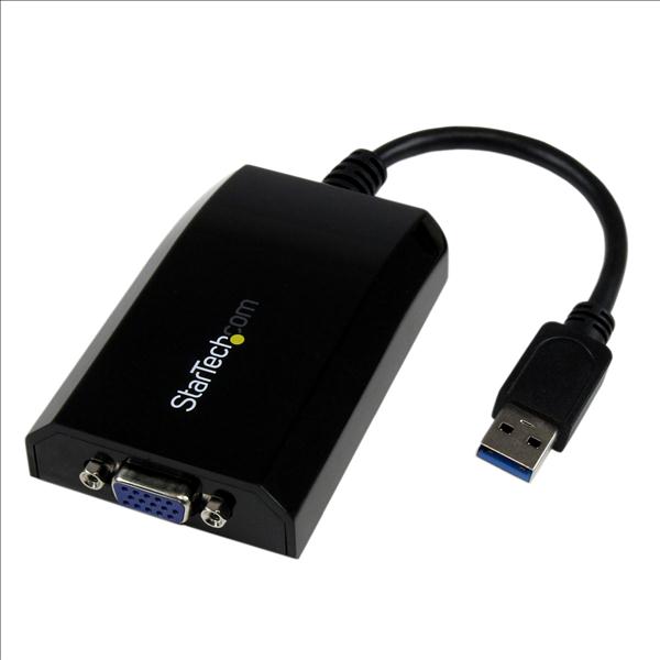 StarTech.com USB 3.0 to VGA External Video Card Multi Monitor Adaptor ...