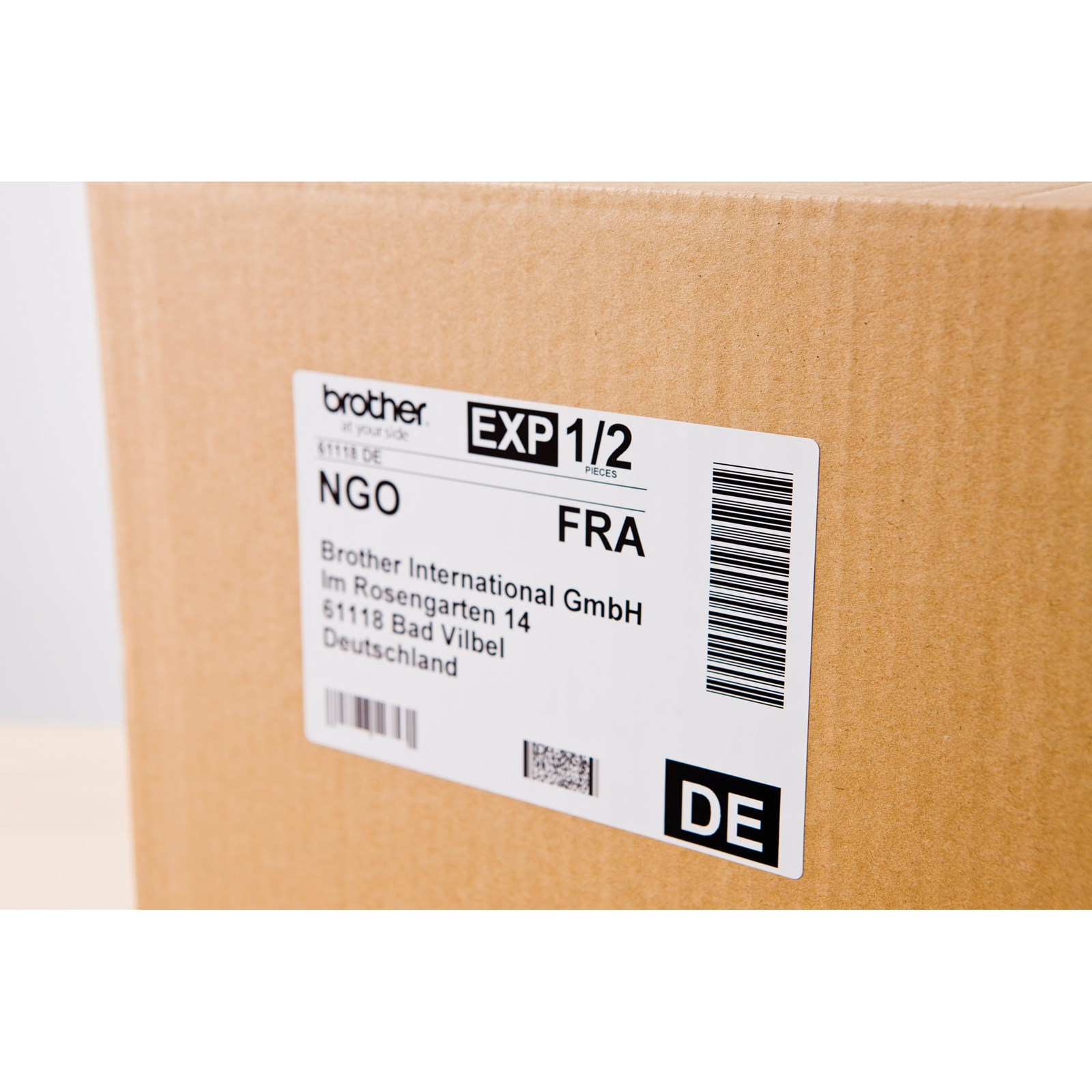 Brother DK Labels DK-11202 (62mm x 100mm) Shipping Labels on a Roll ...