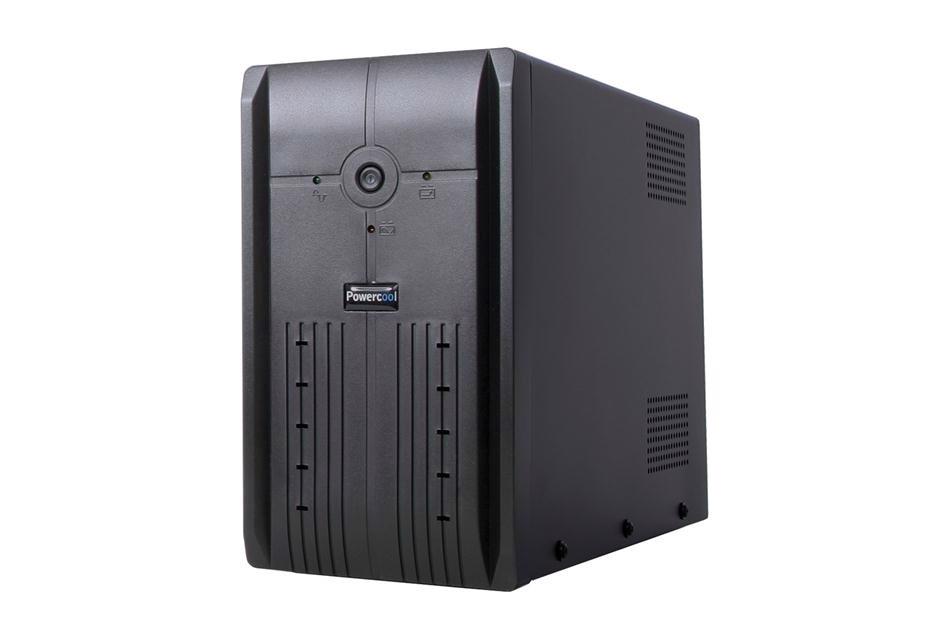 Powercool Smart UPS 1000VA 3 x UK Plug, 2 x IEC, RJ45 x 2, USB LED ...