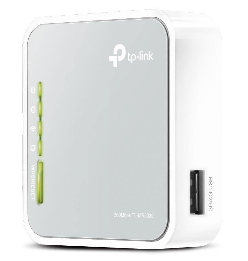 TP-Link Portable 3G/4G 300Mbps Wireless N Router (White/Grey) - V3.0 ...