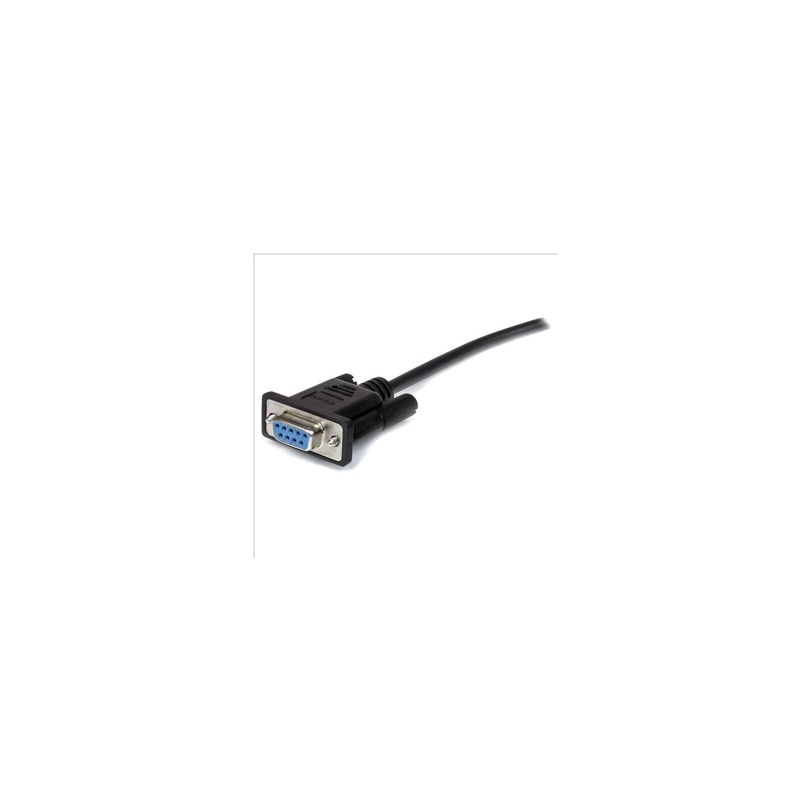 StarTech.com (3m) Straight Through DB9 RS232 Serial Cable - M/F (Black) - MXT1003MBK | CCL