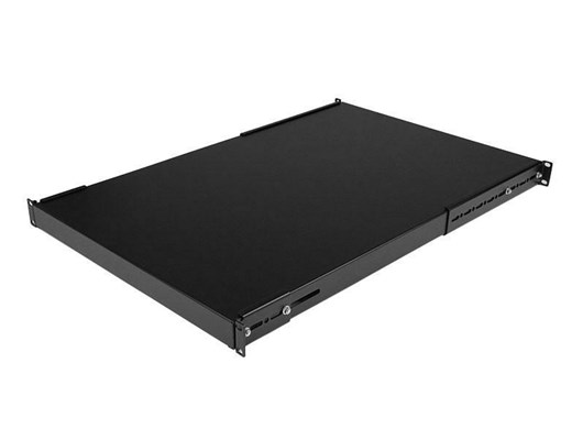 StarTech 1U 19 inch Adjustable Rack Mount Shelf - Heavy Duty Fixed ... StarTech 1U 19 inch Adjustable Rack Mount Shelf - Heavy Duty Fixed ...