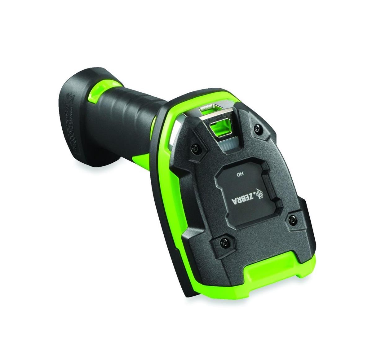 Zebra DS3678-SR Cordless Rugged Barcode Scanner (Green) with Cradle ...
