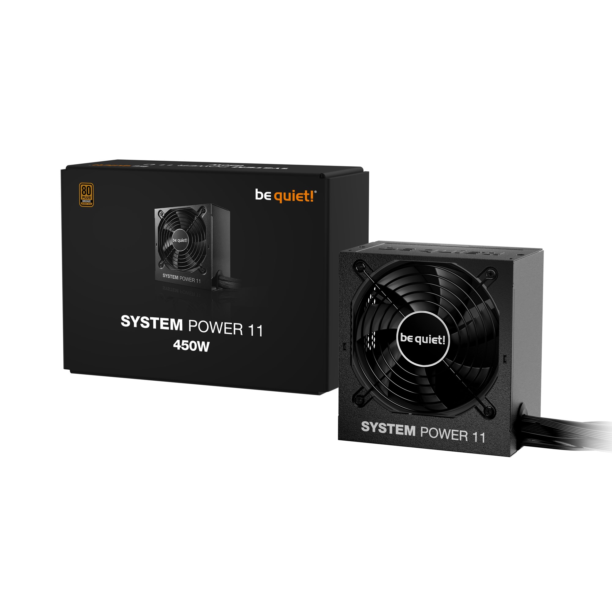 450W Be Quiet! System Power 11 80 Plus Bronze PSU - BP009UK | CCL