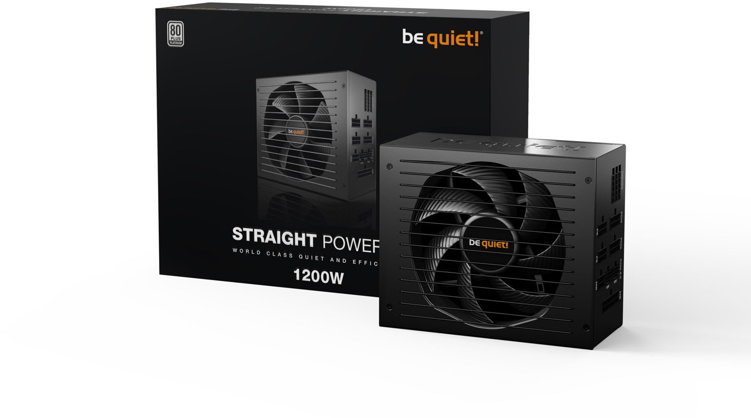 1200W Be Quiet! Straight Power 12 Modular 80 Plus Platinum PSU - BN339 | CCL
