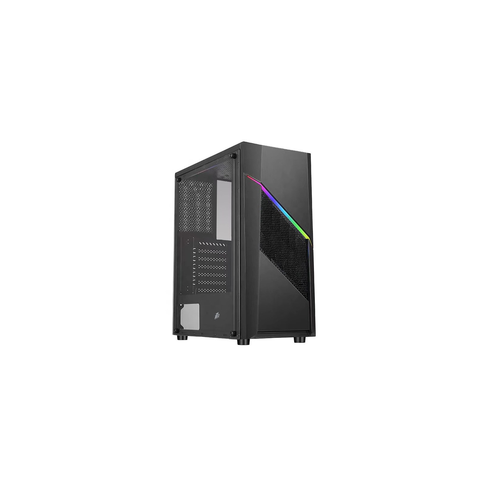1st Player Rainbow RB-2 Mid Tower Case - Black - RB-2 | CCL
