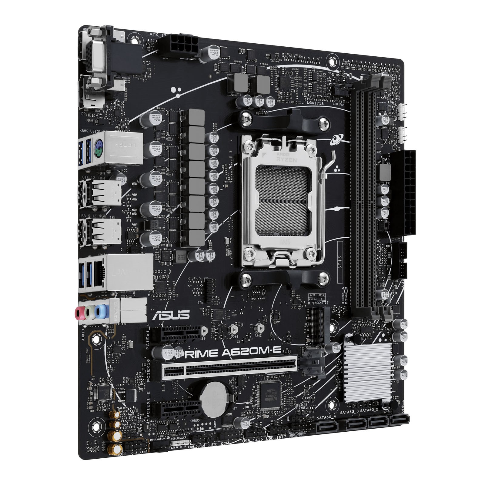 ASUS Prime A620M-E-CSM AMD Socket AM5 Motherboard - 90MB1F50-M0EAYC | CCL