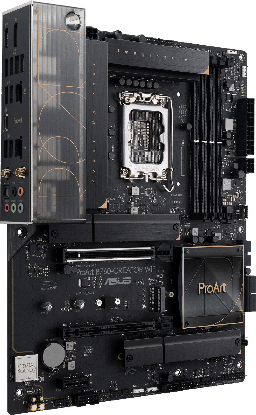 ASUS ProArt B760-CREATOR WIFI Intel Socket 1700 Motherboard - 90MB1FY0 ...