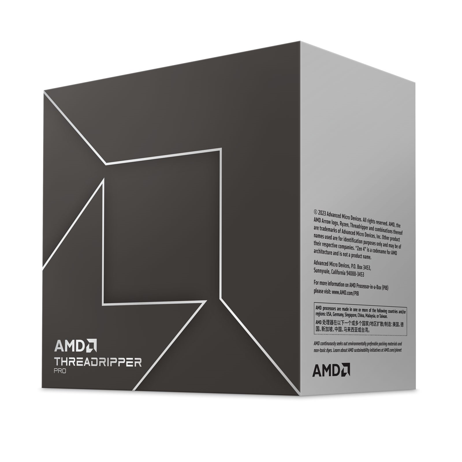 AMD Ryzen Threadripper PRO 7995WX Zen 4 CPU - 100-100000884WOF | CCL