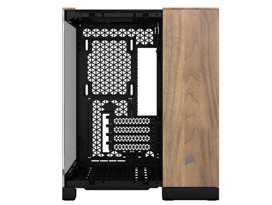Corsair 2500X Walnut Mid Tower Case - Black - CC-9011286-WW | CCL