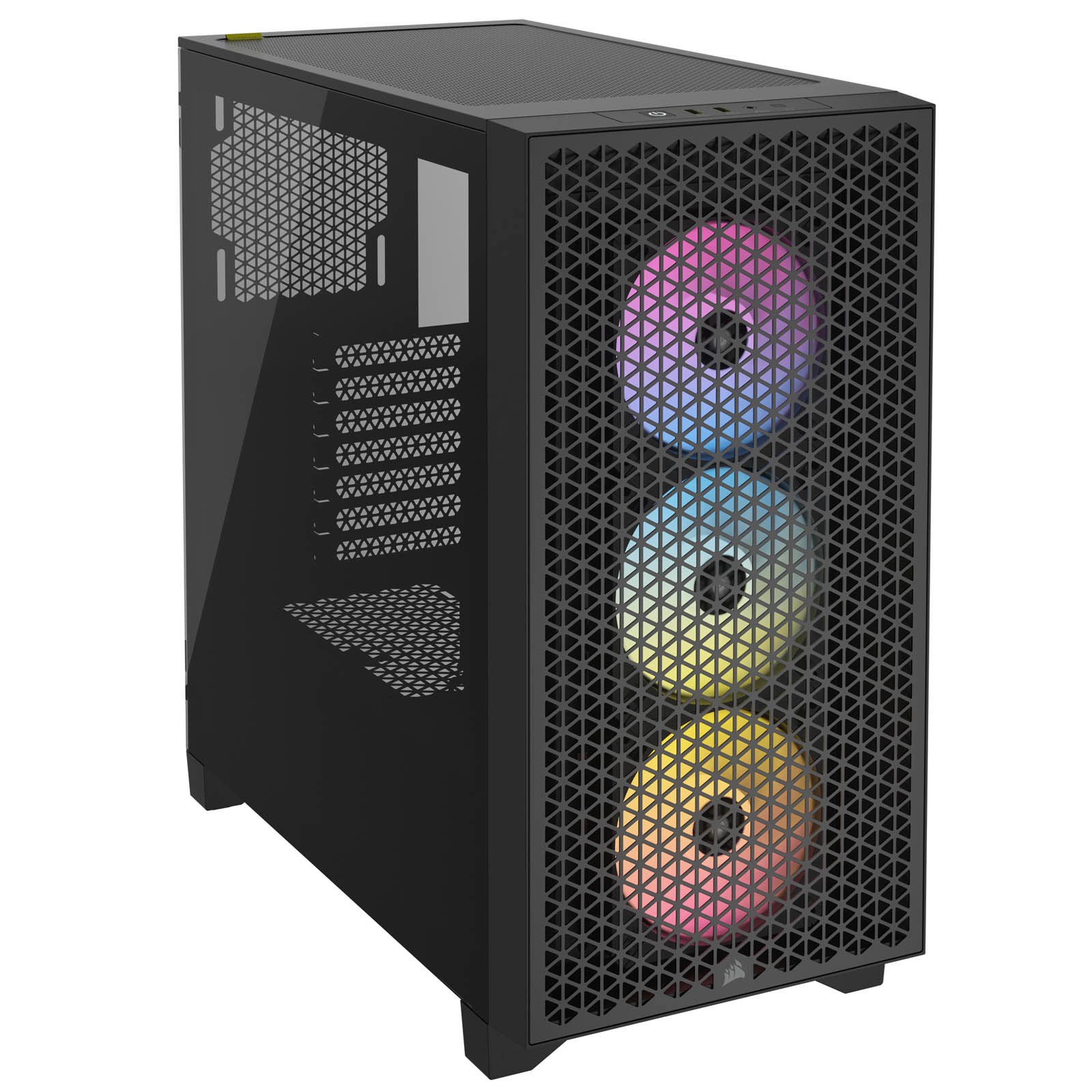 Corsair 3000D RGB AIRFLOW Mid Tower Gaming Case - Black - CC-9011255-WW ...