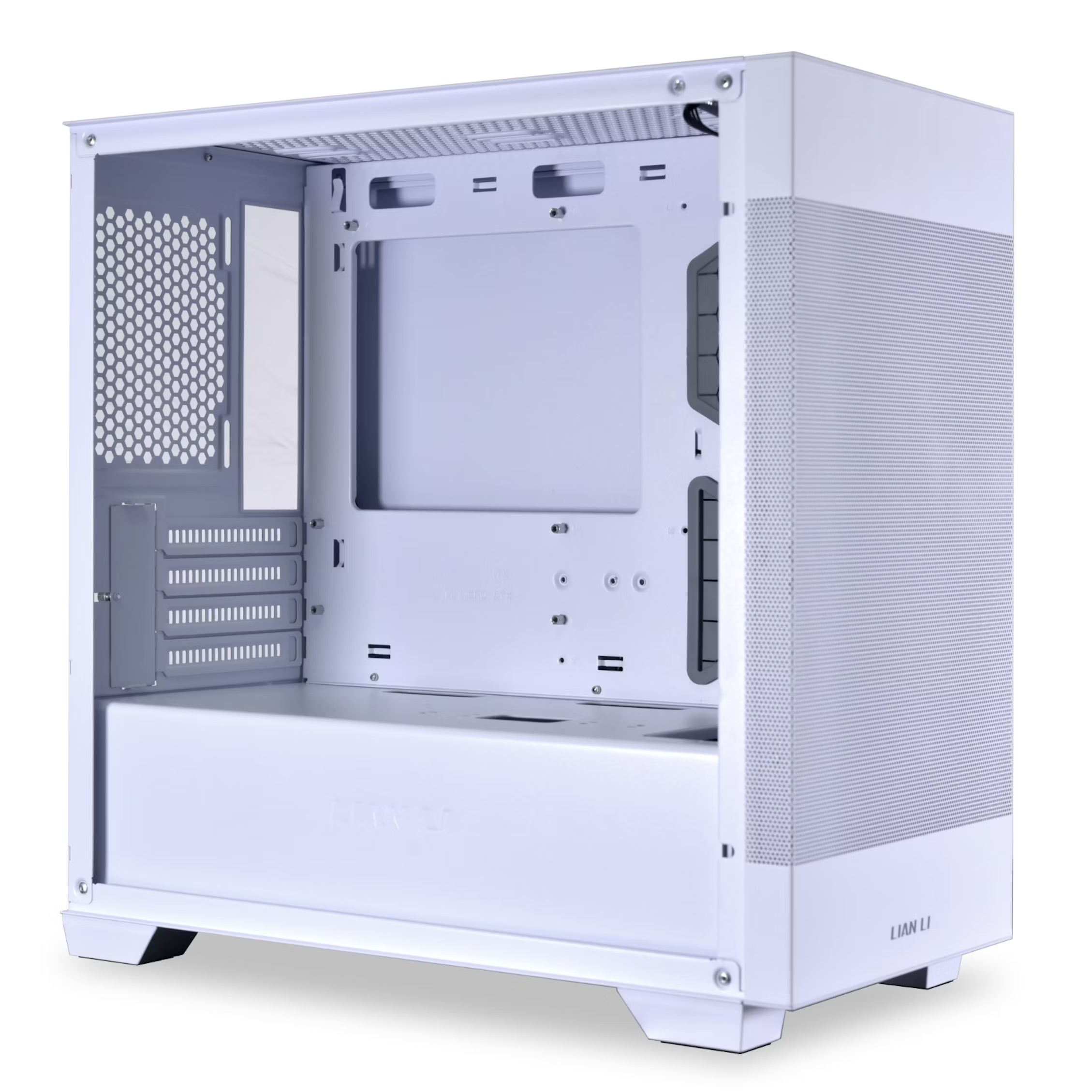 Lian Li LANCOOL 205M Mesh Mid Tower Gaming Case - White - LANCOOL 205M ...