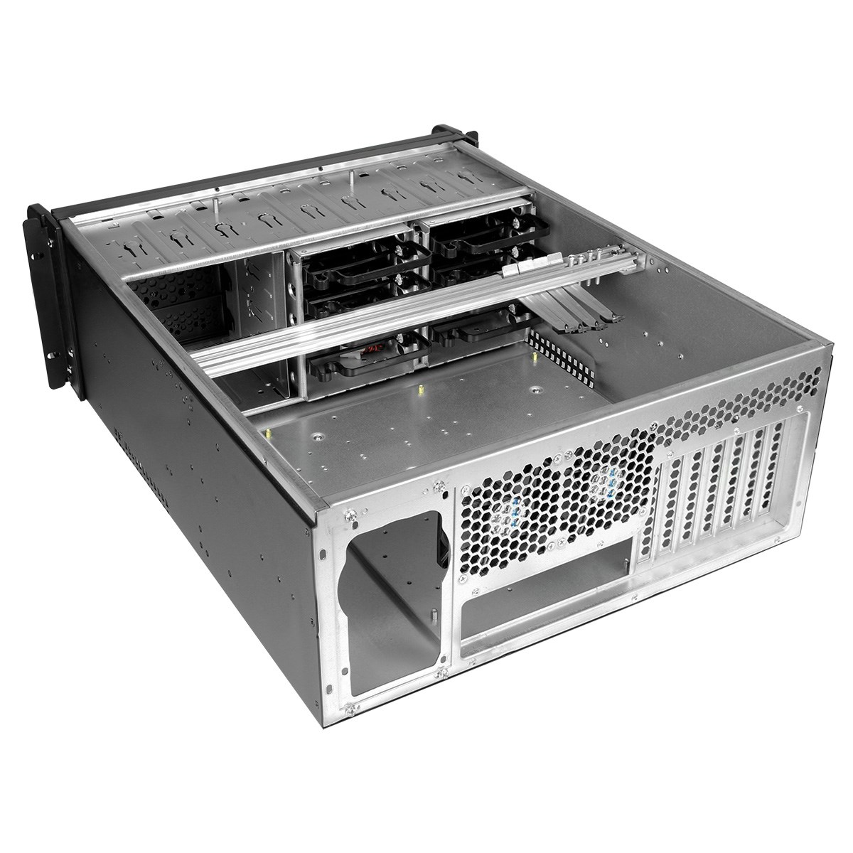 Codegen 4U v2 (600mm) Rackmount Server Case - Black - 4U600V2 | CCL