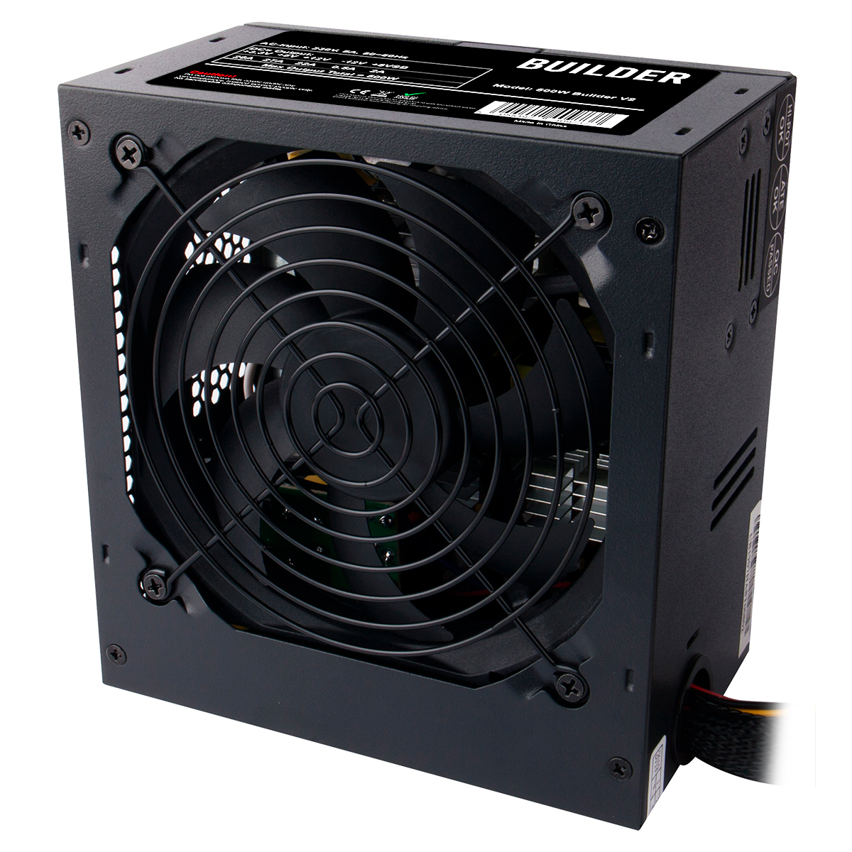 500W CiT Builder PSU - 500W-BUILDER-BLACK-V2 | CCL