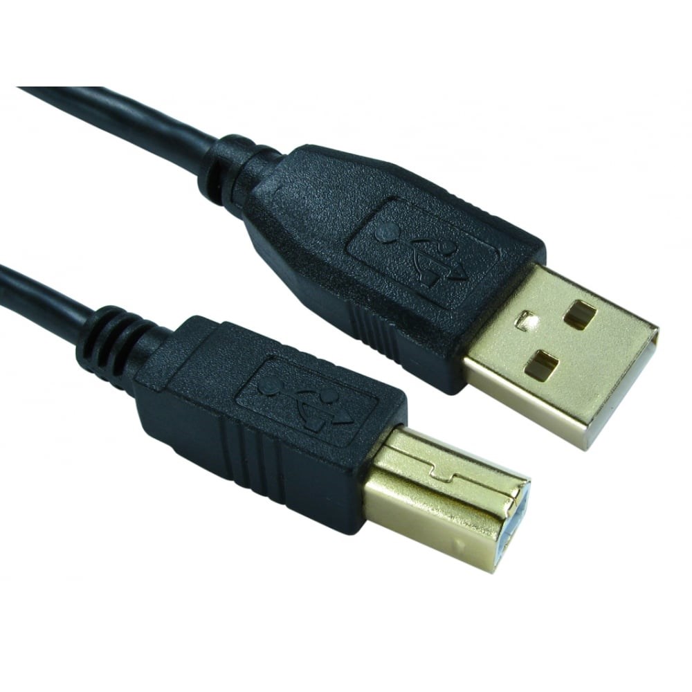 Cables Direct 1.8m USB 2.0 Type A to Type B Cable - 77CDL-102GL | CCL