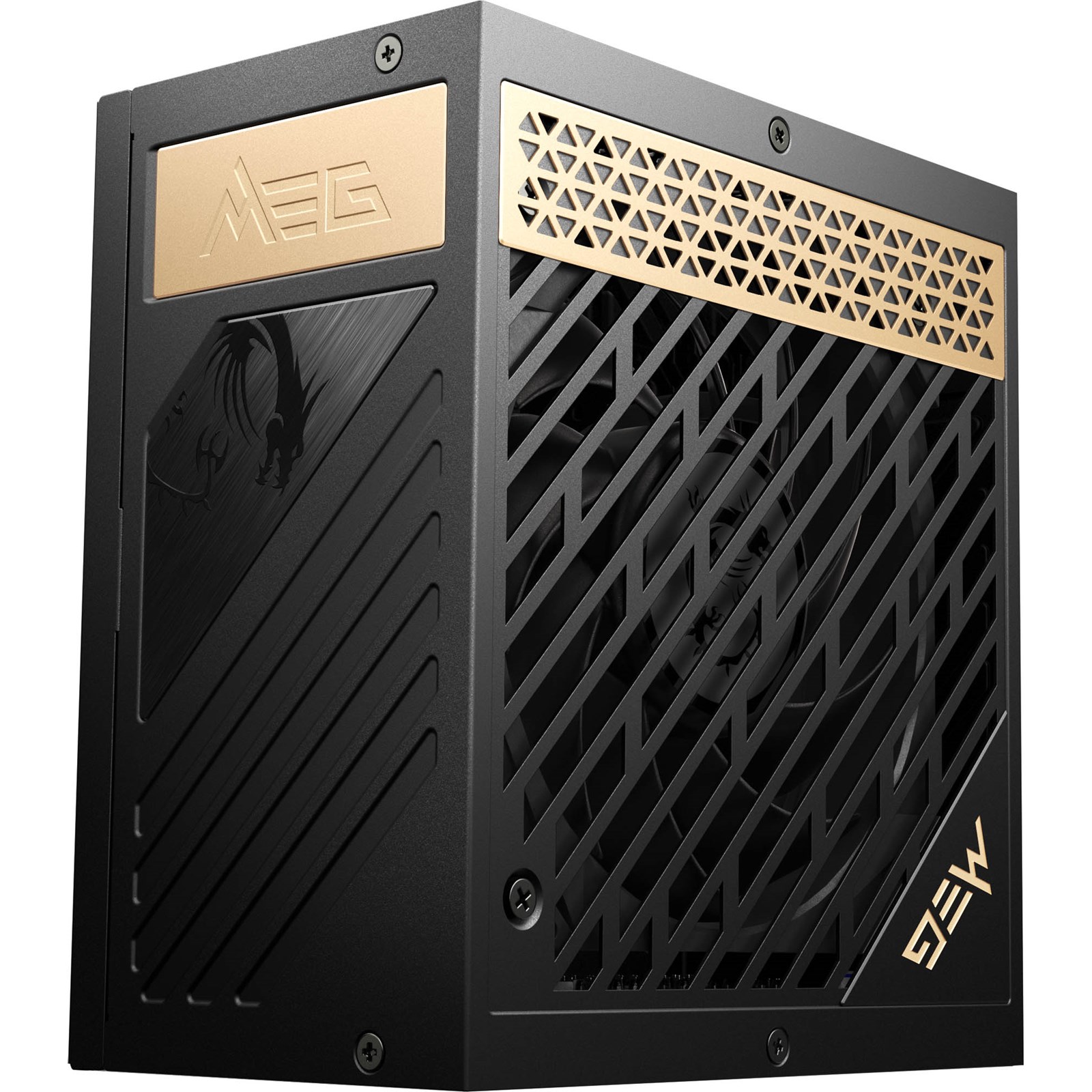 1300W MSI MEG Ai1300P PCIe5 Modular 80 Plus Platinum PSU - MEG Ai1300P ...