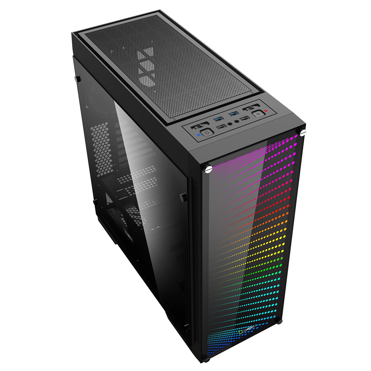 GameMax Abyss ARGB Full Tower Gaming Case - Black - ABYSS-TR | CCL