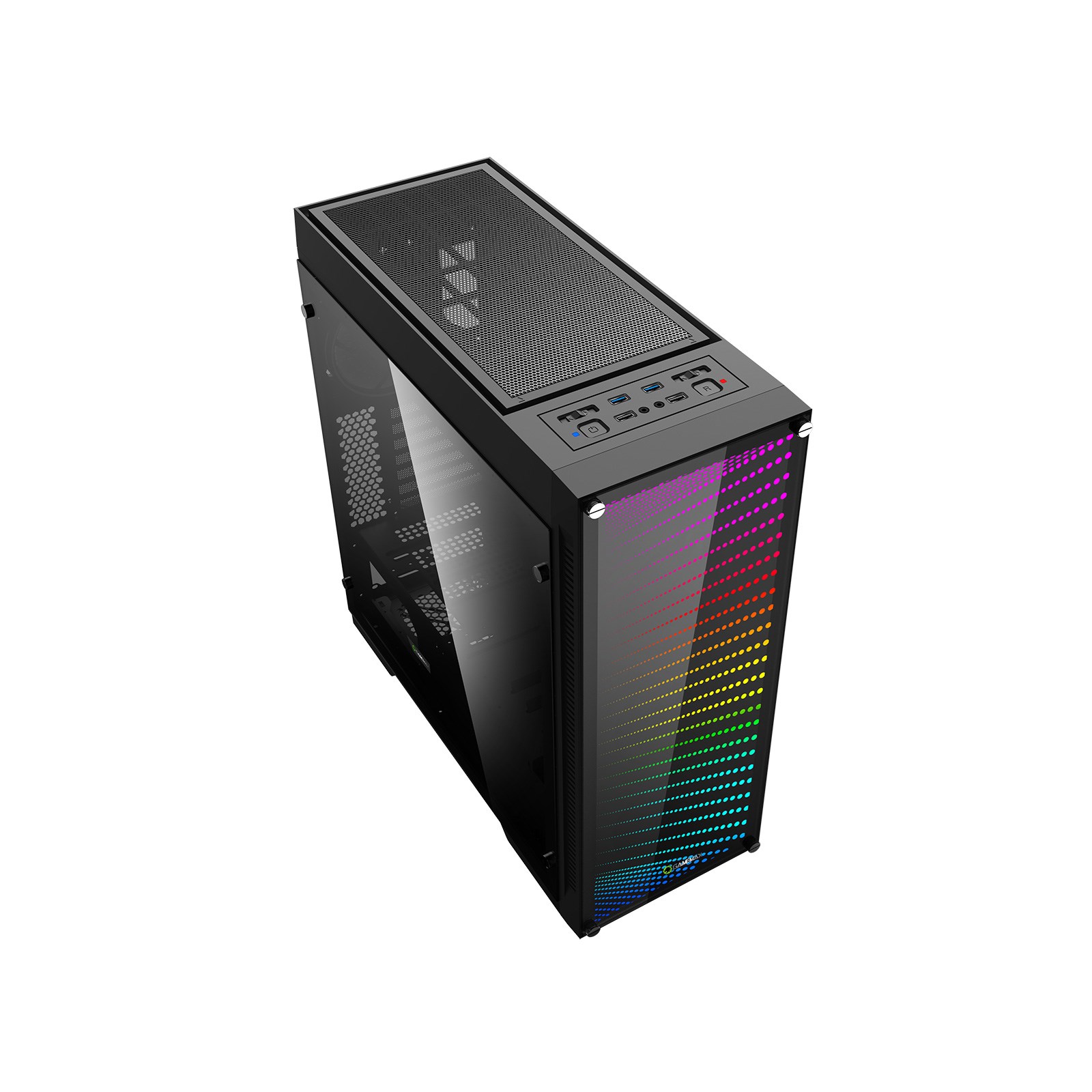 GameMax Abyss ARGB Full Tower Gaming Case - Black - ABYSS-TR | CCL